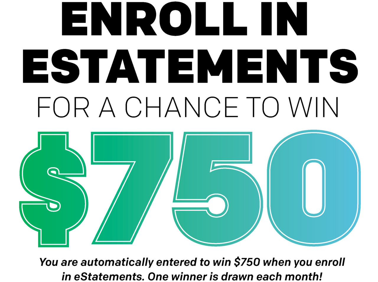 2025 eStatement Enrollment Promotion | American Bank & Trust